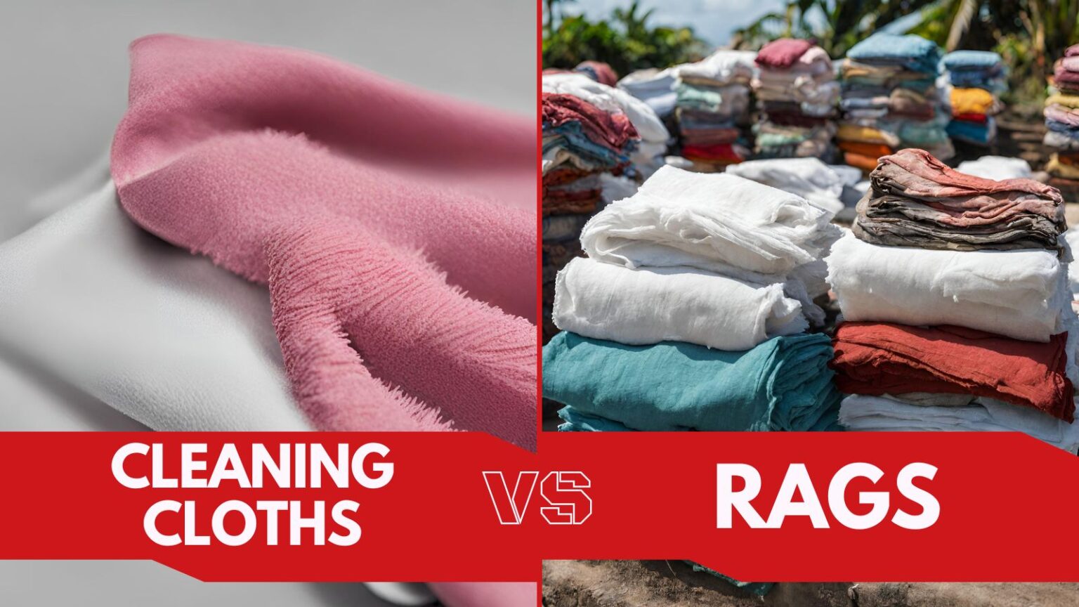 Cleaning Cloths vs. Rags: The Best Cleaning Companion